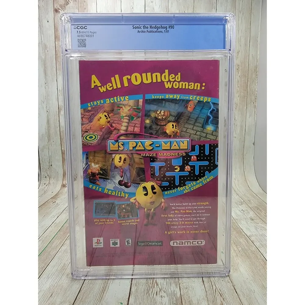 Archie Comic | Other | Sonic The Hedgehog Issue 9 Rare Newsstand Archie ...